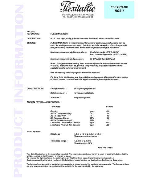 Datasheets - Flexitallic
