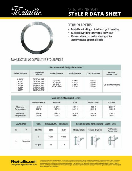 SWG Datasheet US - Flexitallic